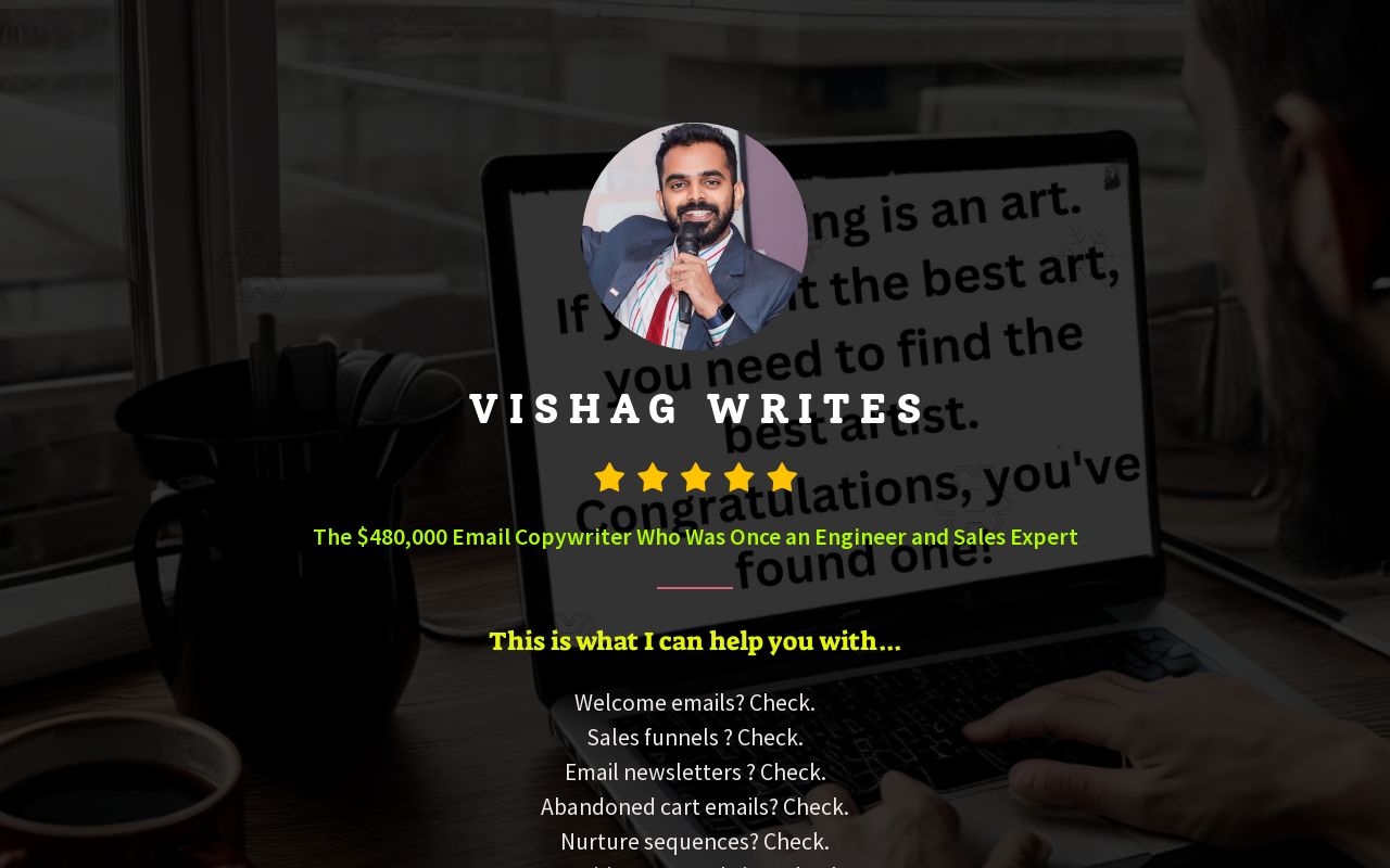 Your Expert Email Copywriter & Twitter Ghostwriter